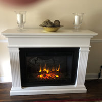 Centennial Grand 56 Electric Fireplace by Real Flame Reviews Joss Main